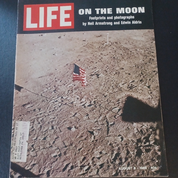 Life | Other | Life Magazine August 8 969 On The Moon Footprints And ...